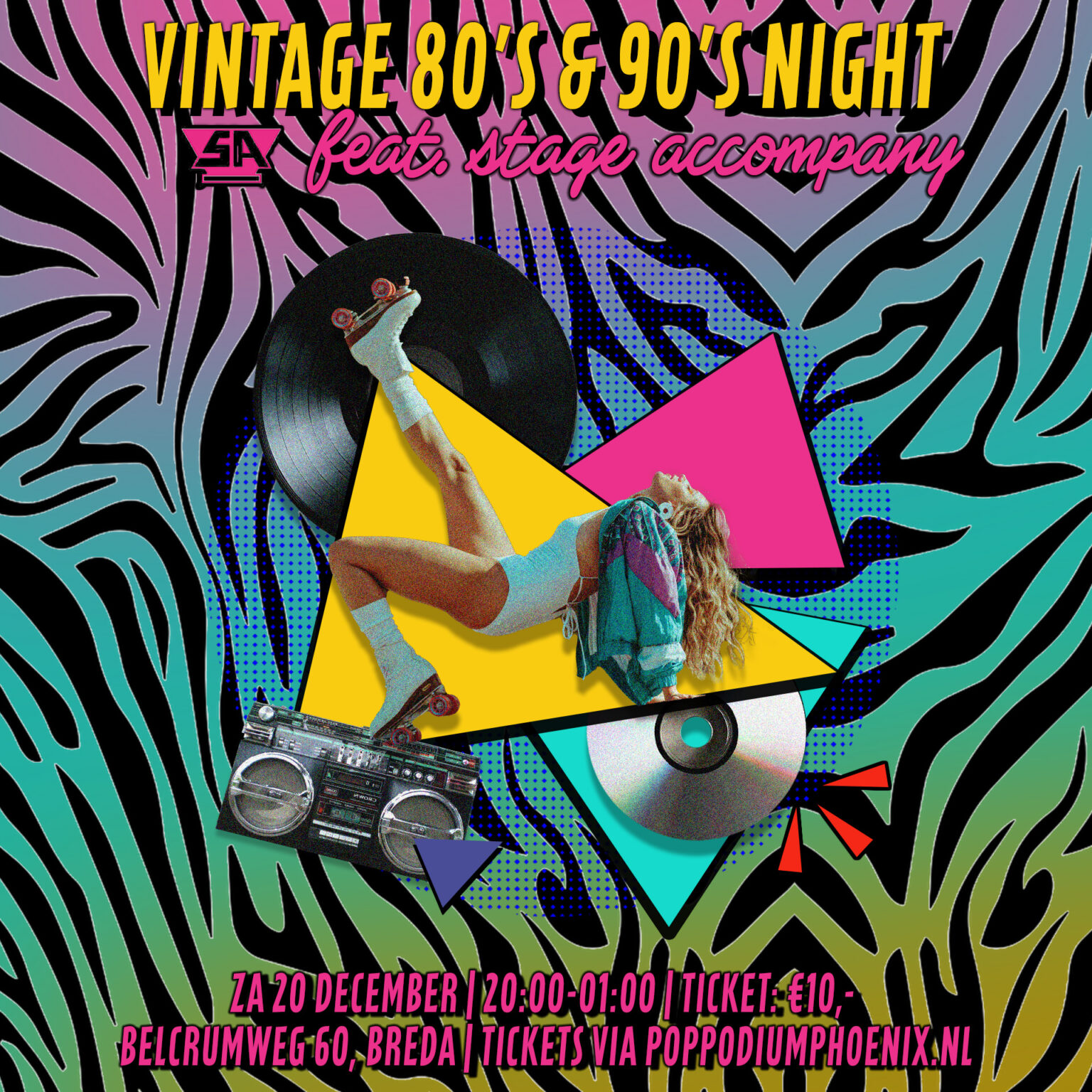 Vintage 80s & 90s Night | feat. Stage Accompany - Poppodium Phoenix